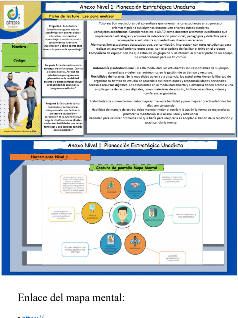 Anexo 1 - Nivel 1 Ficha de Lectura | Descargar gratis PDF | Aprendizaje | Modificación de ...