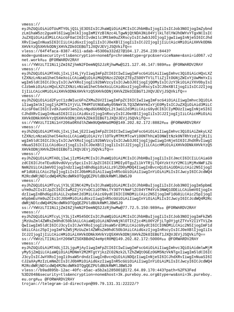 V2ray Configs No 72 | PDF