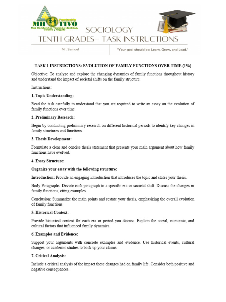 1707416122-TASK 1 INSTRUCTIONS - III Quarter | PDF | Essays | Critical Thinking