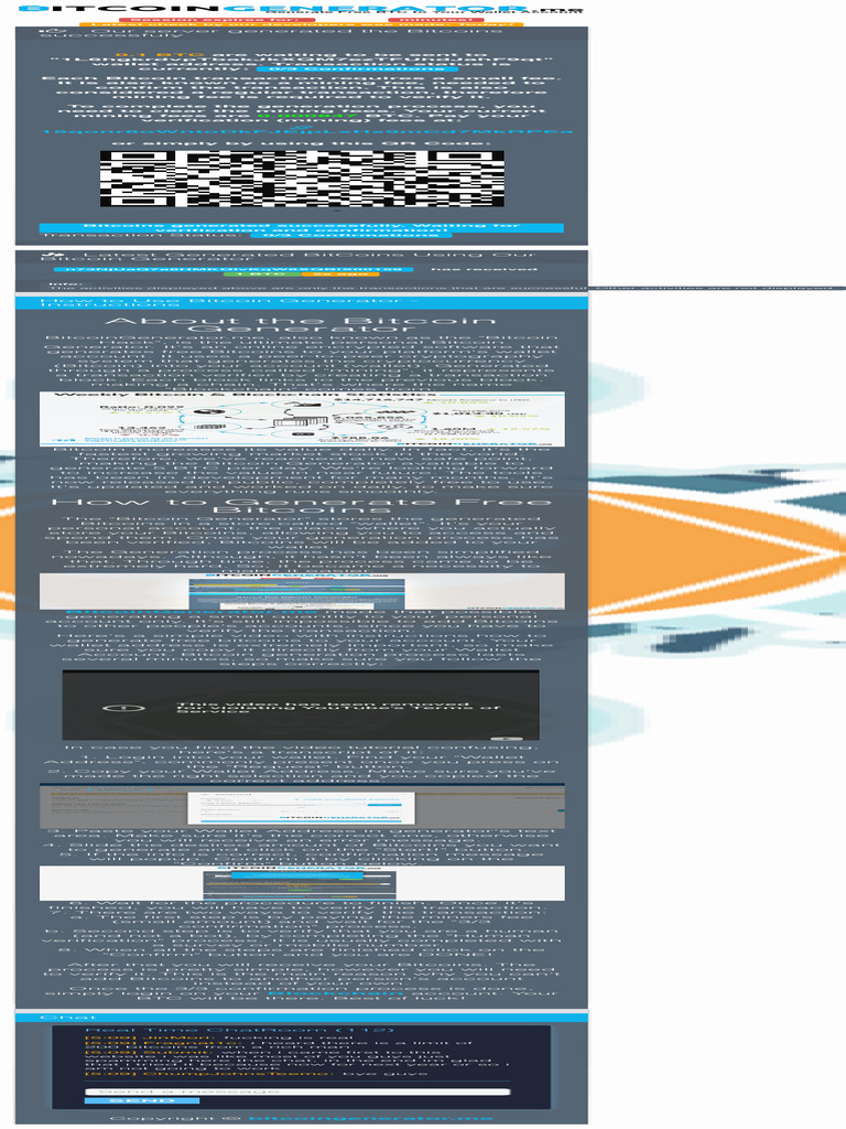 The Bitcoin Generator - Generate Free BTC To Your Wallet Account ...