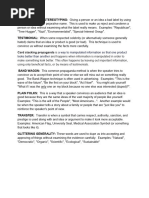 7 Types of Propaganda | PDF