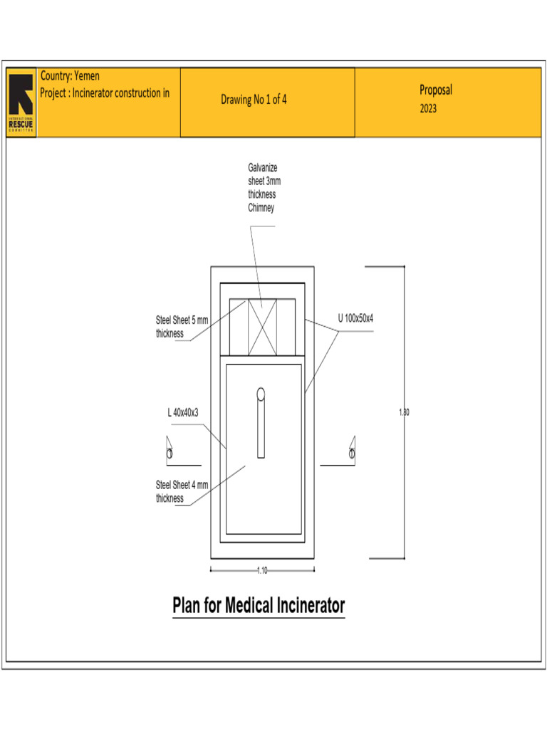 Dhi Galal Hospital - Incinerator | PDF | Industrial Processes | Components