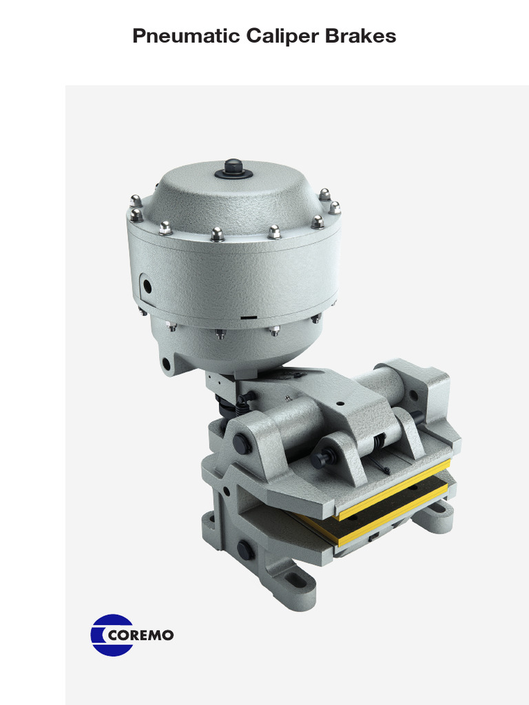 Coremo Pneumatic Caliper Brakes Overview | PDF | Brake | Manufactured Goods