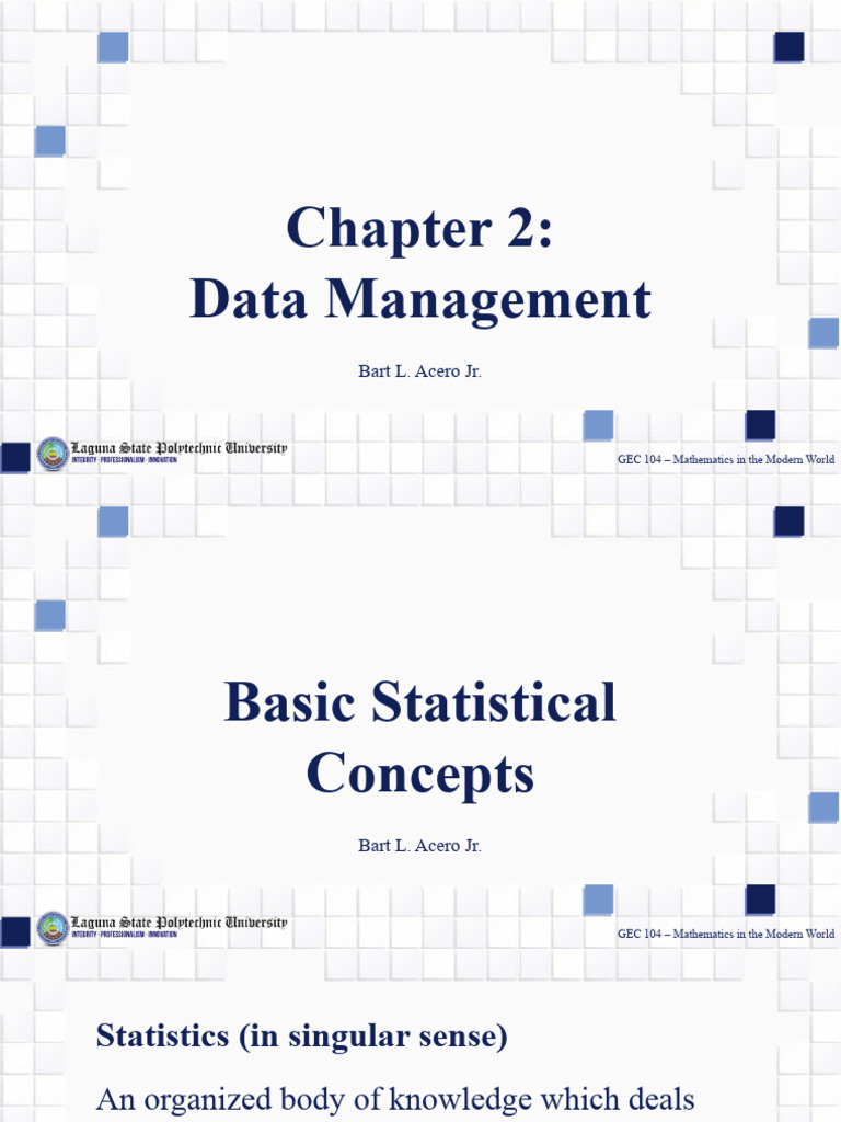 6 - Basic Statistics | PDF | Level Of Measurement | Statistics