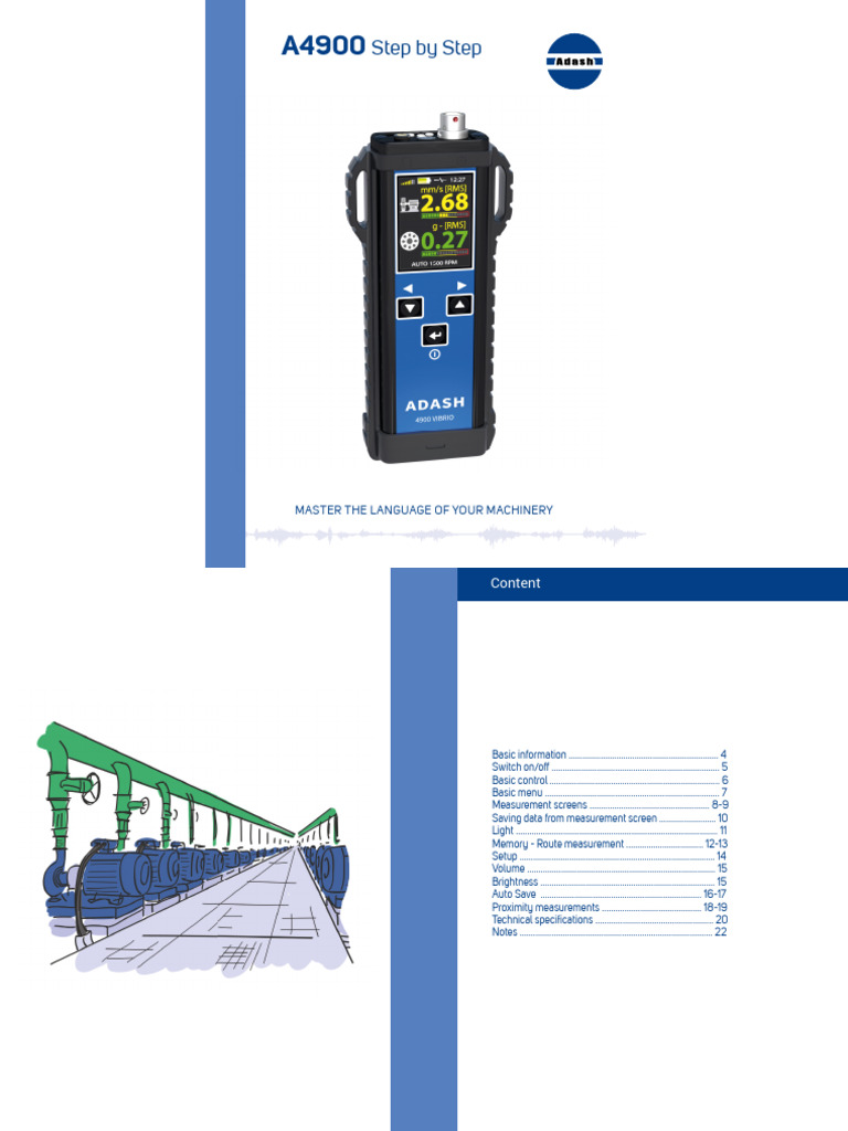 Step by Step: Master The Language of Your Machinery | PDF | Accelerometer | Menu (Computing)