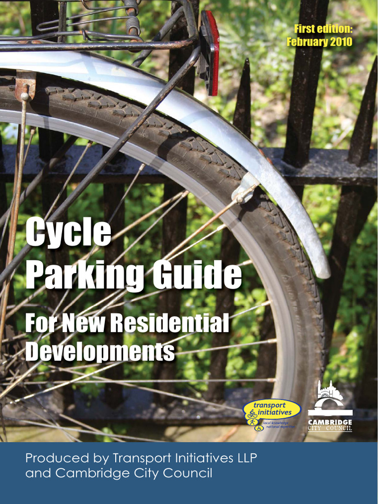 Cambridge Cycle Parking Guide | PDF | Garage (Residential) | Parking