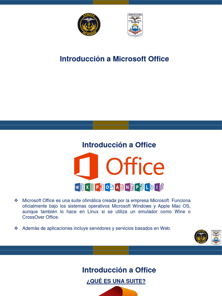 Clase 1 - Introducción A Office | Descargar gratis PDF | Microsoft Office | Microsoft Windows