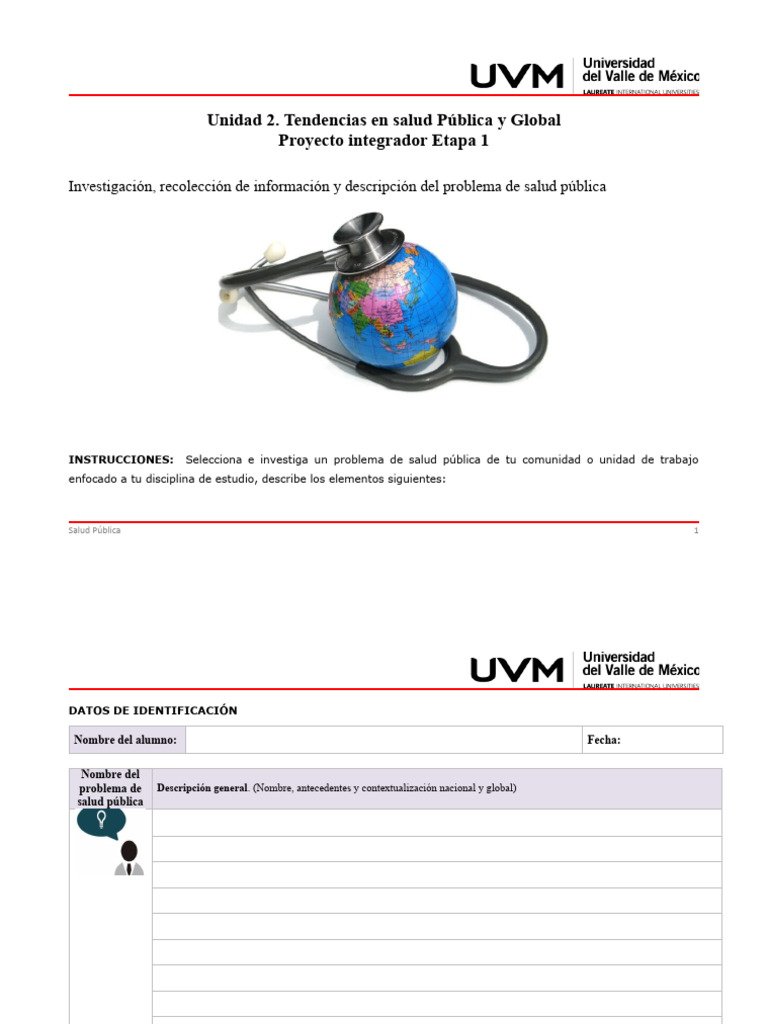 U2 - Etapa1 - Proyecto Integrador | PDF | Red mundial | Internet y web