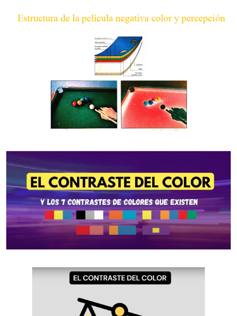 Teoría del color y escritura de guión | PDF