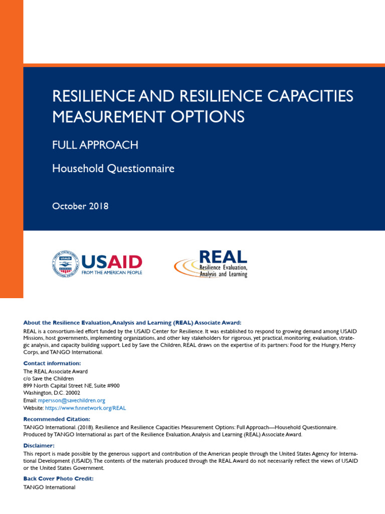 Full_Resilience_HH_Questionnaire_Feb2021508 | PDF | Psychological ...