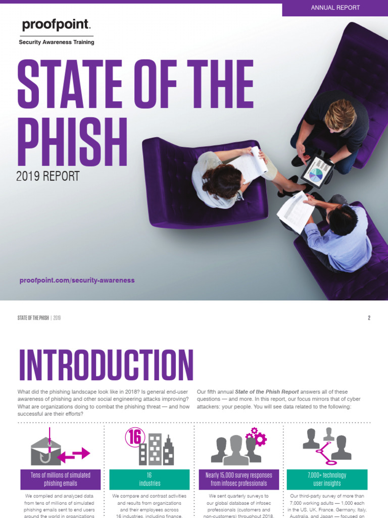 Wombat - Proofpoint - 2019 State of The Phish Report - Final | PDF ...
