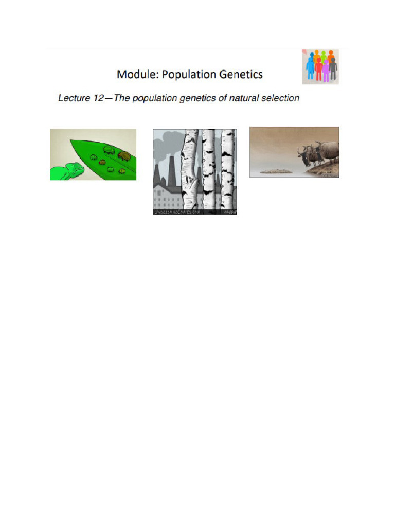 Lec 13 - When Many Genes and Many Environmental Effects Influence Trait ...