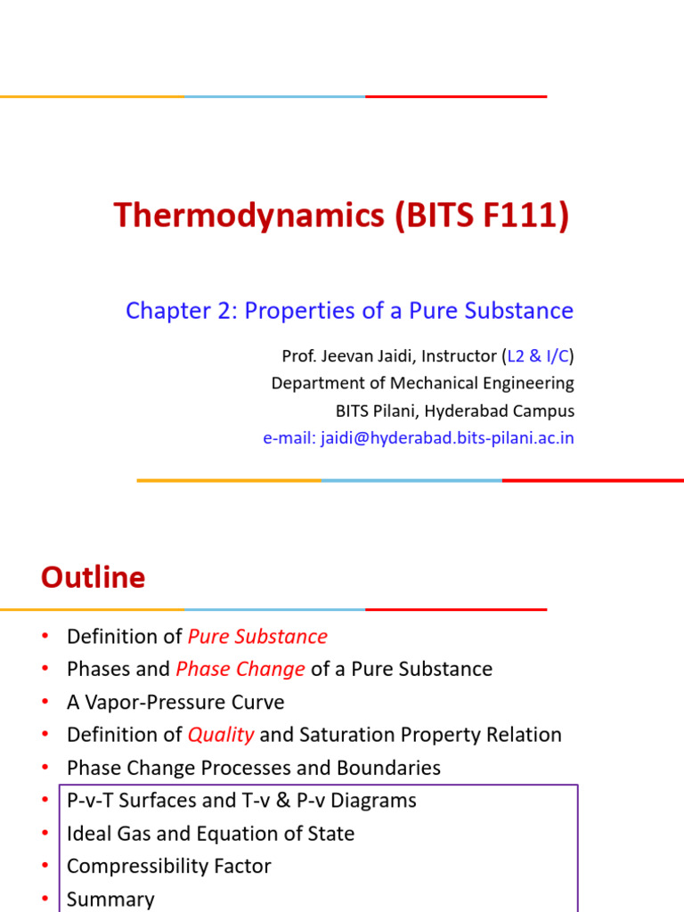 CH 2-BITS F111-S1 2023-24-CMS | PDF | Phase (Matter) | Liquids