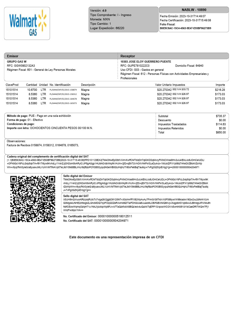 Reporte | PDF | Pagos | Dinero