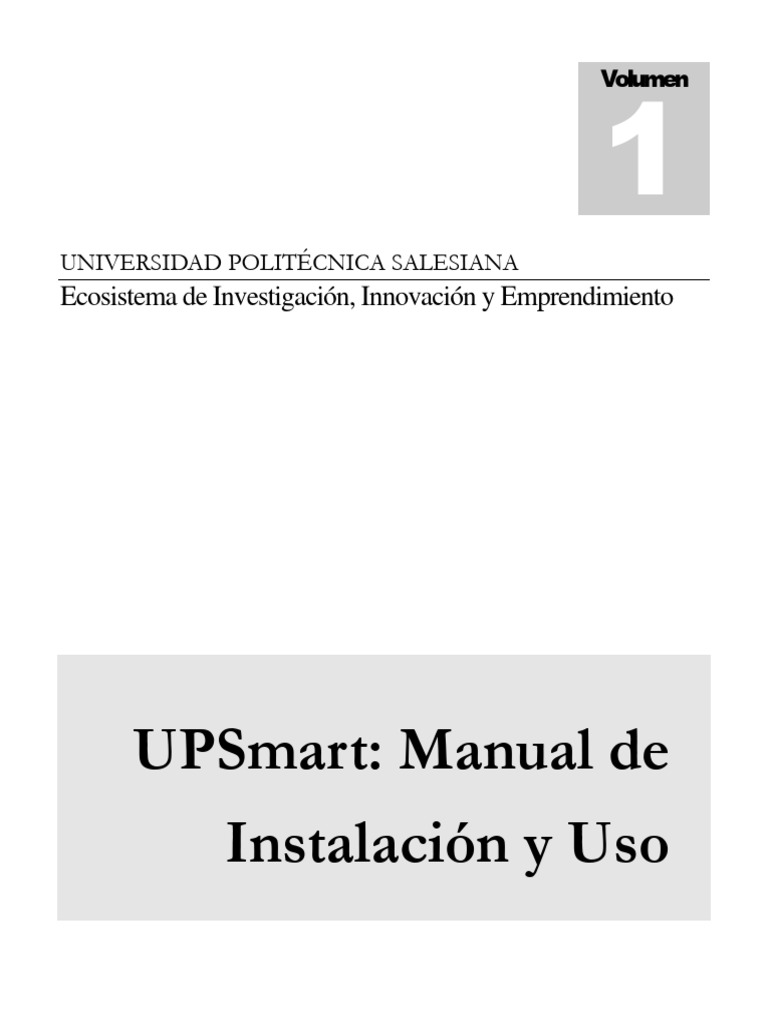 UPSmart: Guía de Instalación y Uso | PDF | Google Play | Software de la aplicacion
