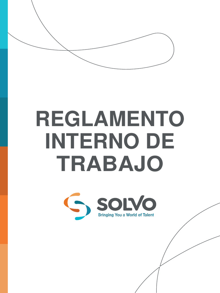 Reglamento Interno de Trabajo - Solvo Sas | Descargar gratis PDF | Salario | Derecho laboral