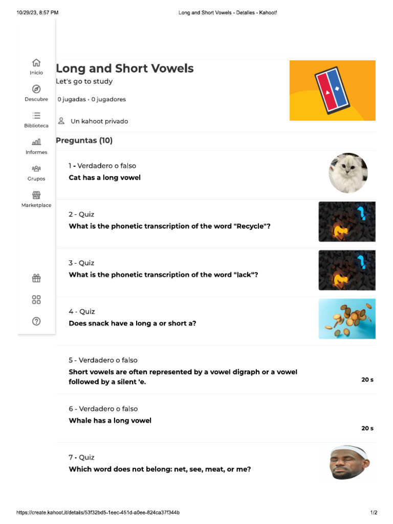 Kahoot Interactive | PDF