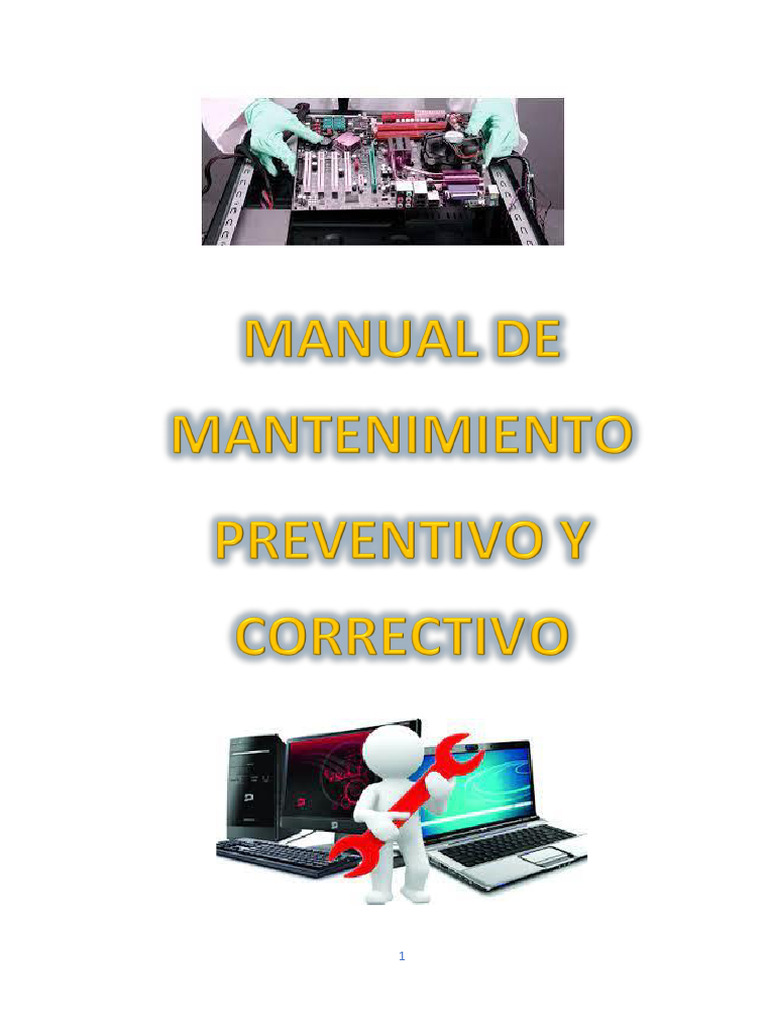 Manual de Mantenimiento Preventivo y Correctivo | PDF | Malware | Software antivirus