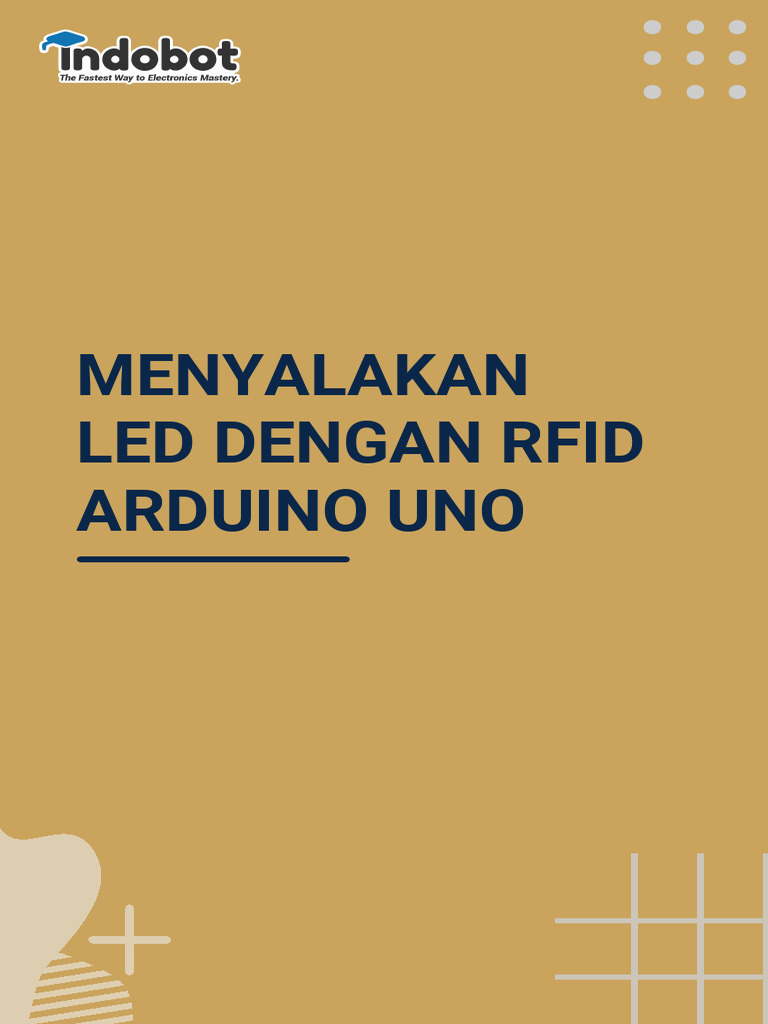 Menyalakan LED Dengan RFID | PDF