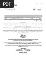 Gucci Invoice Template | PDF | Invoice