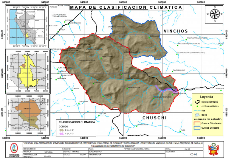Mapa CLIMATICO | PDF | América del Sur | Perú