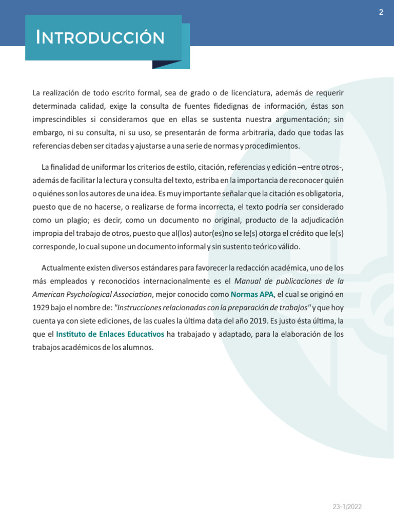 Manual Apa 2 | PDF | Sic | Comillas