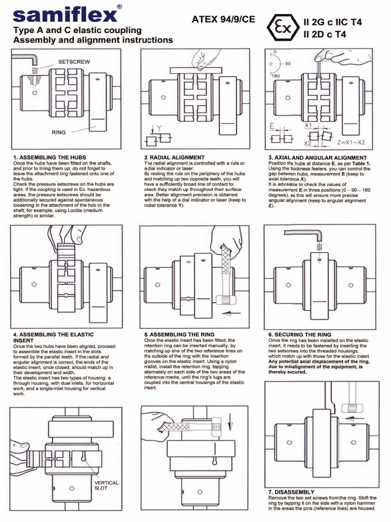 Samiflex Coupling IOM | PDF