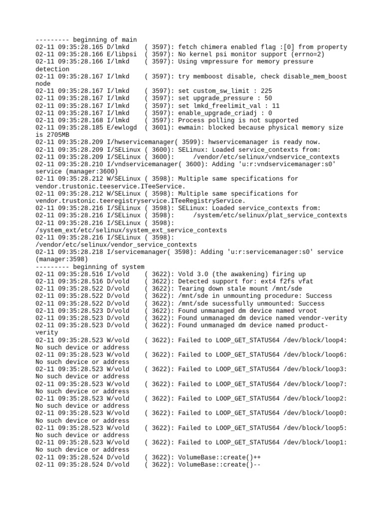 Logcat Prev Csc Log Pdf Unix Information Technology Management 