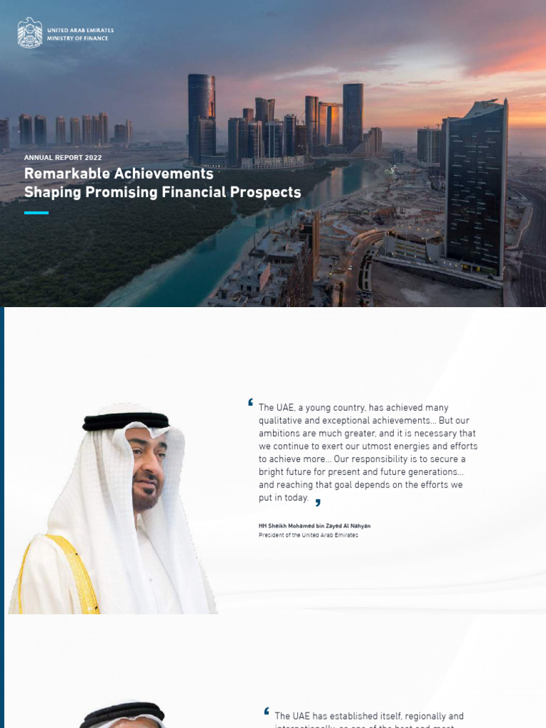 MoF Interactive Annual Report 2022 English v11 | PDF | United Arab ...