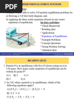 Statics Formula Sheet PDF | PDF