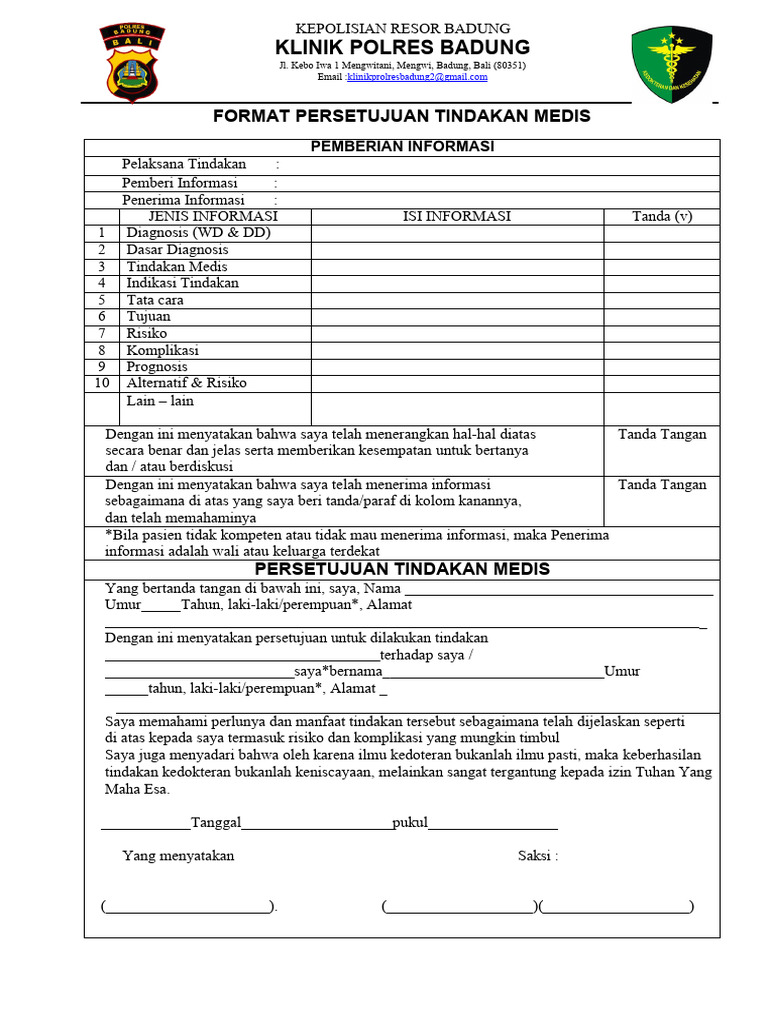 Lembar Informed Consent Pdf