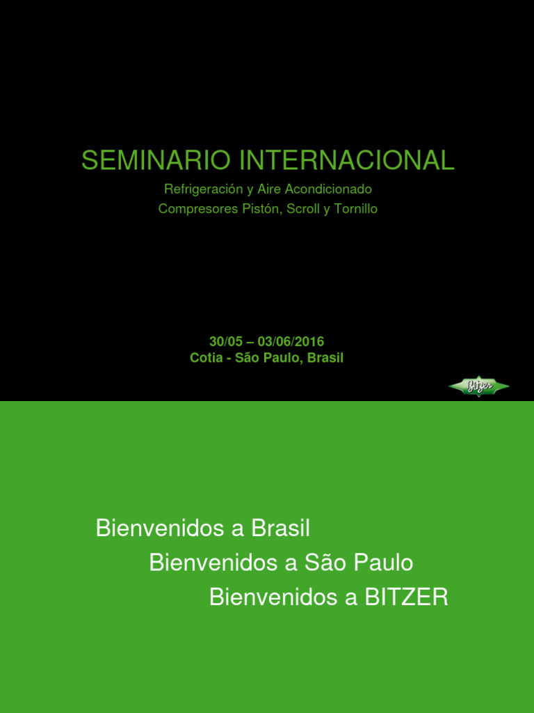 Compresores BITZER y Octagon Varispeed | PDF | Refrigeración | Gases