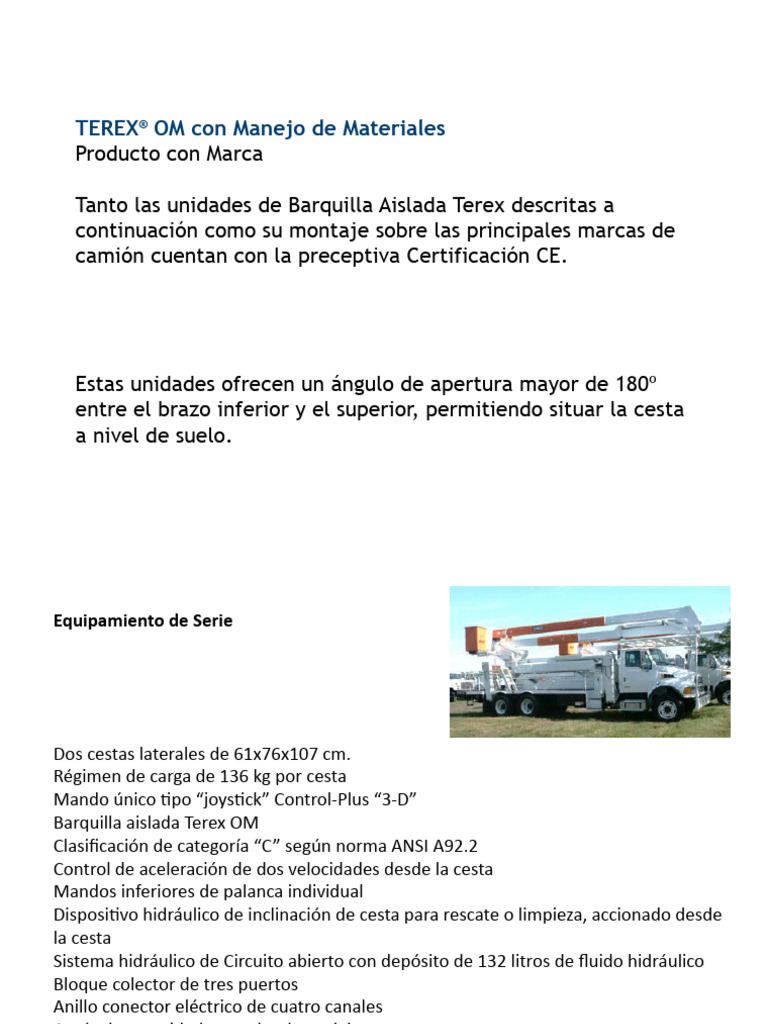 Presentacion Gruas. 2017. | PDF | Camión | Bienes manufacturados