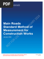CESMM4 Civil Engineering Standard Method of Measurements | PDF