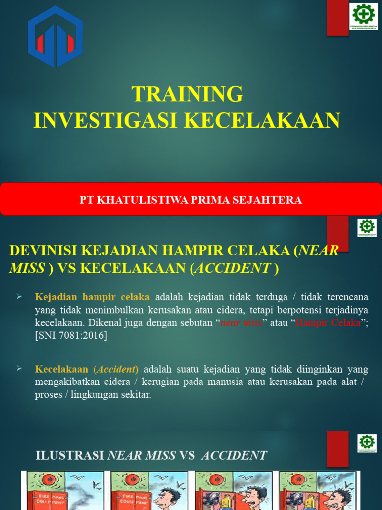 Investigasi Kecelakaan Rev.01 | PDF