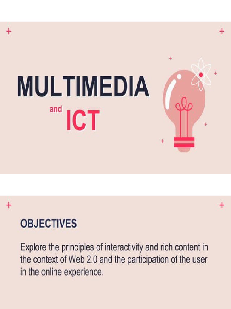 Multimedia and Ict | PDF