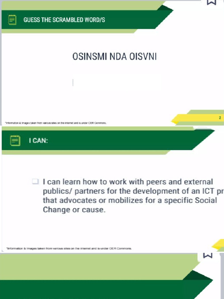 Ict For Change | PDF