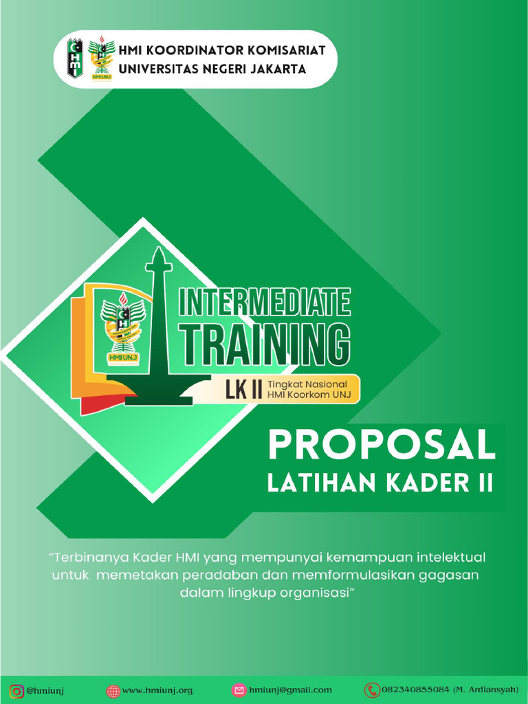 Proposal LK II HMI UNJ Signed Final | PDF