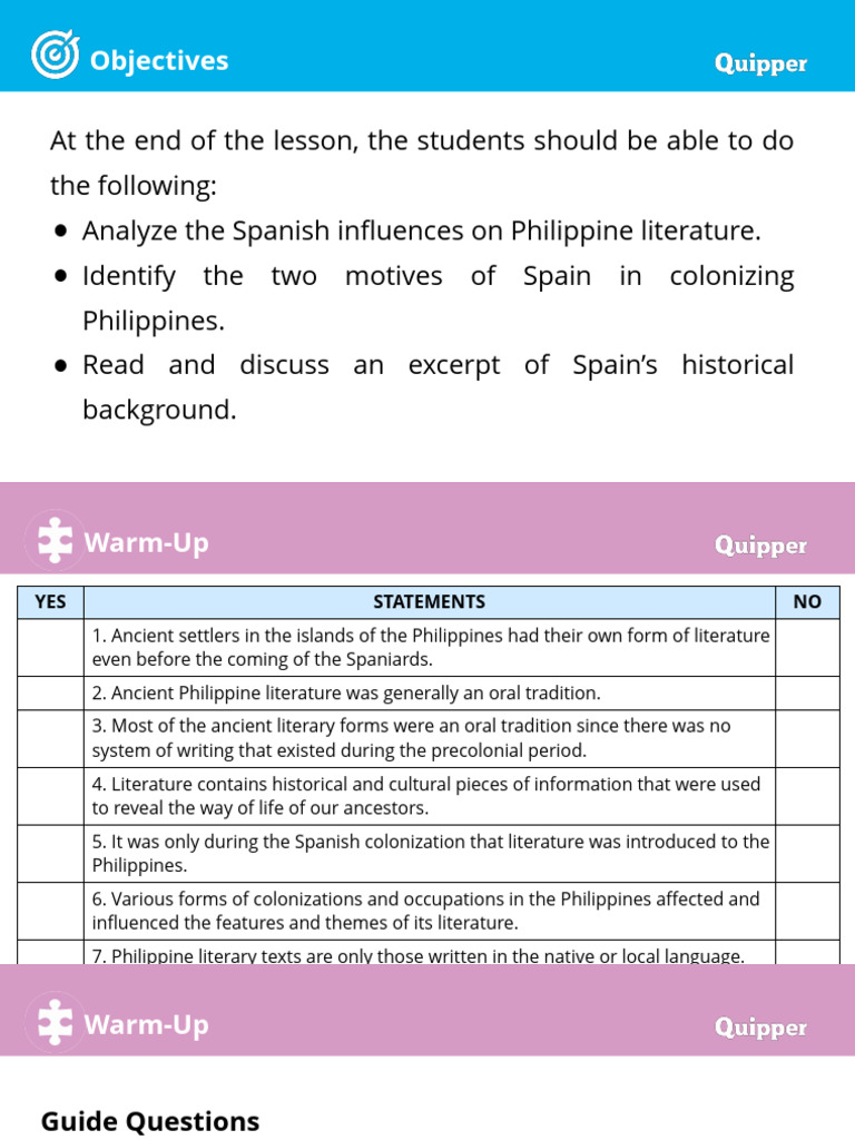 The Spanish Colonial Period | PDF | Philippines