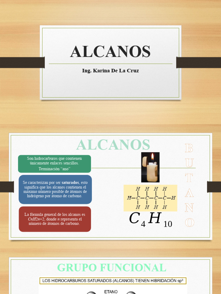 Guía de Alcanos y Nomenclatura | PDF | Alcano | Química