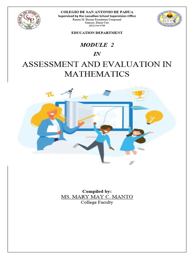 Assessment and Evaluation Module 2 | PDF | Thought | Computational ...