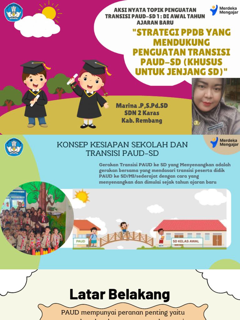 STRATEGI PPDB YANG MENDUKUNG PENGUATAN TRANSISI PAUD-SD (KHUSUS UNTUK JENJANG SD) - Compressed | PDF