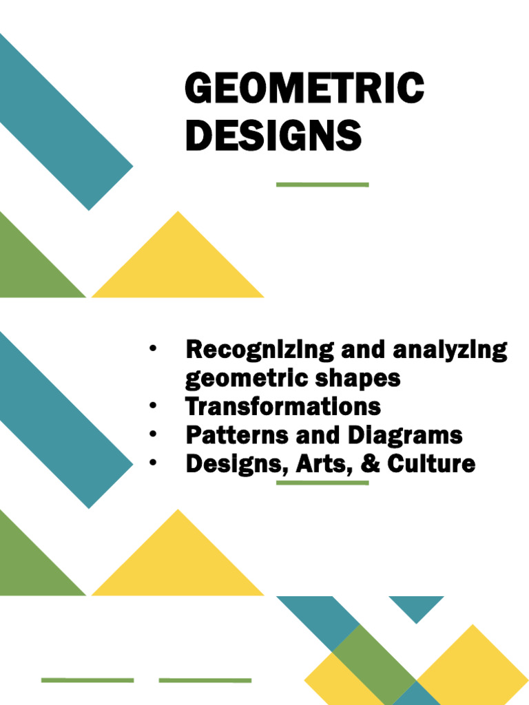 Geometric Designs | PDF