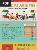 04 RA 7394 Consumer Act of The Philippines 08.11.25 | PDF | Consumer ...