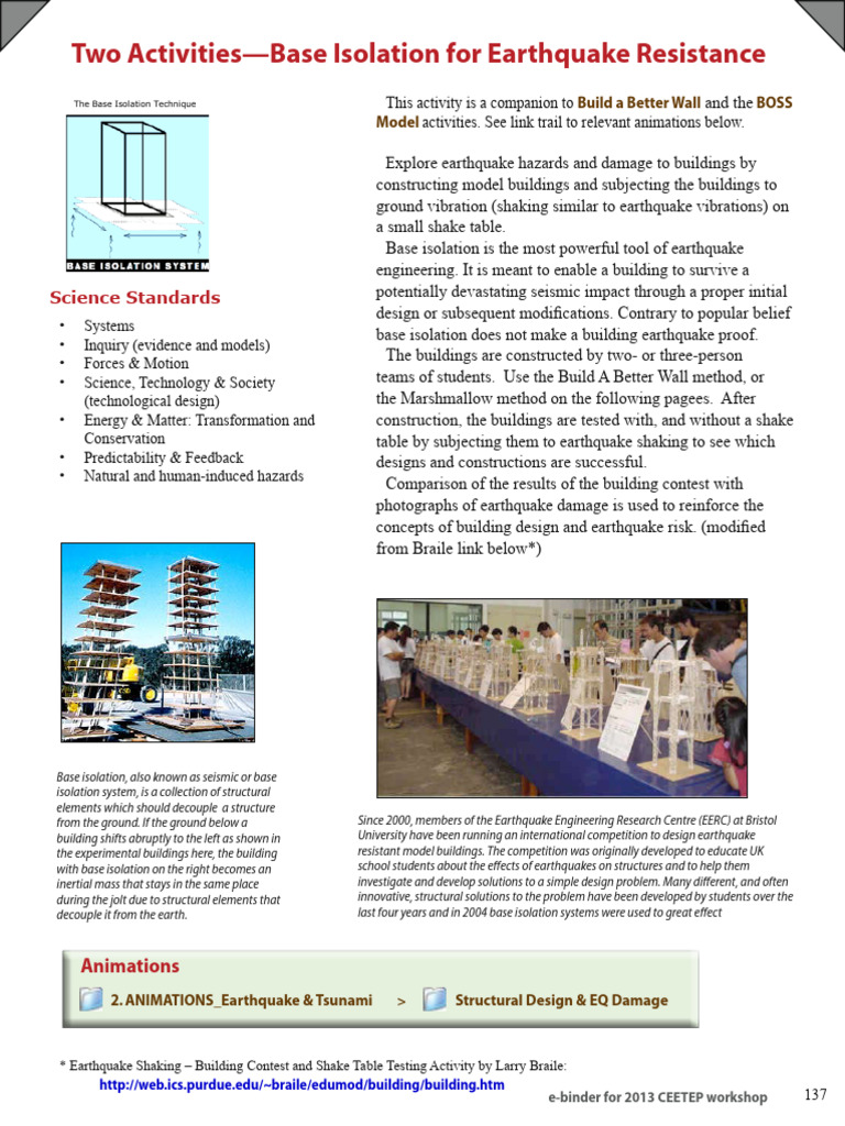 13-Base Isolation For Earthquake Resistance | PDF | Earthquake ...