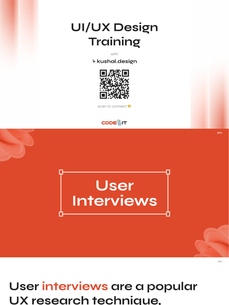 user interviews in uiux | PDF | Interview | Methodology