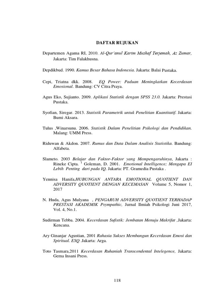 Daftar Rujukan | PDF
