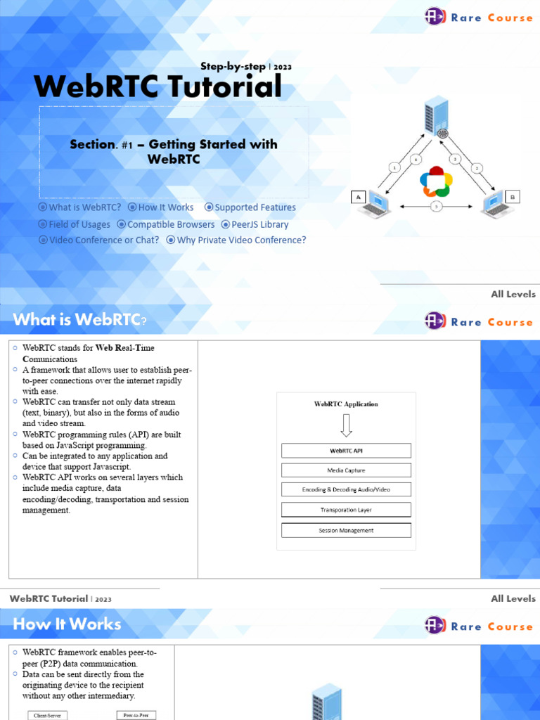 1-Getting Started With WebRTC | PDF | Telecommunications | Computing