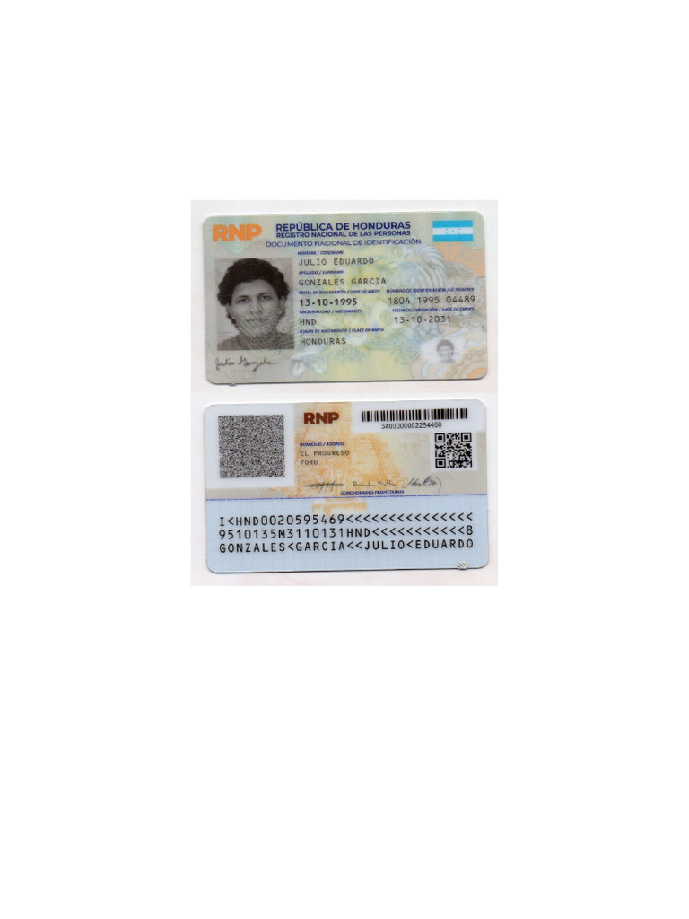 Julio Gonzales Cedula | PDF