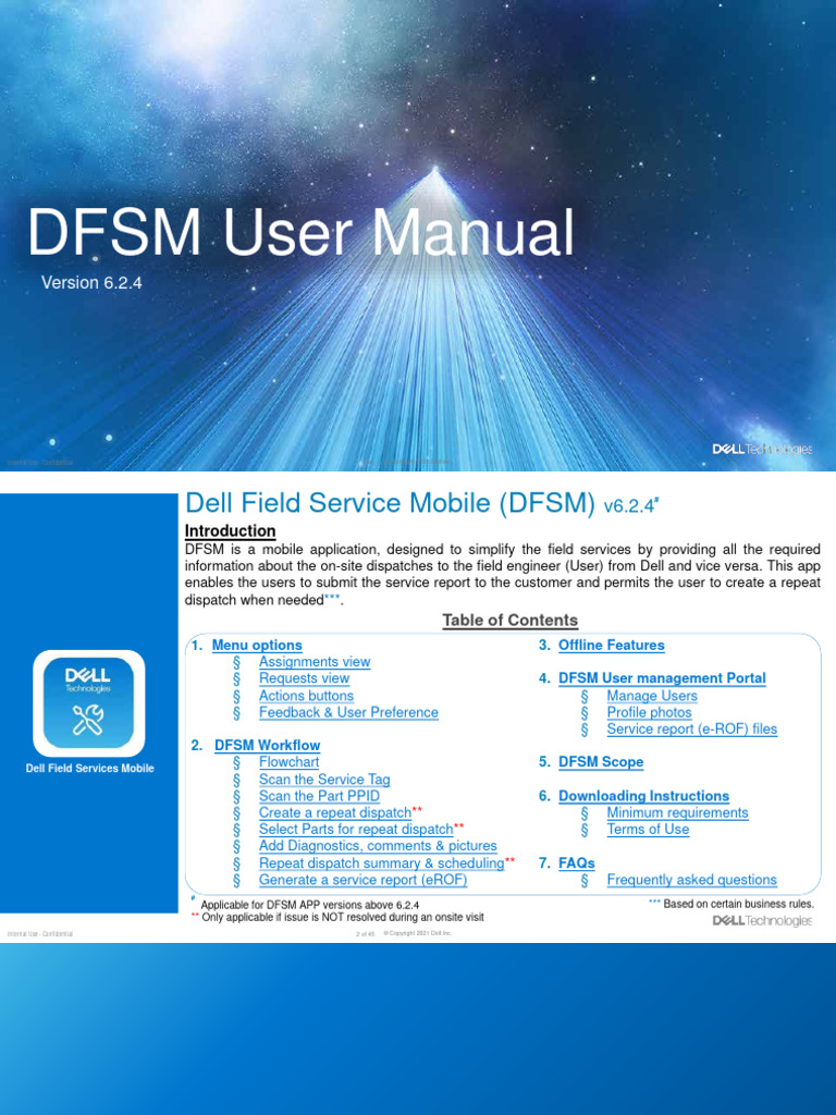DFSM+User+Guide v6.2.4 V2 | PDF | Ios | Mobile App